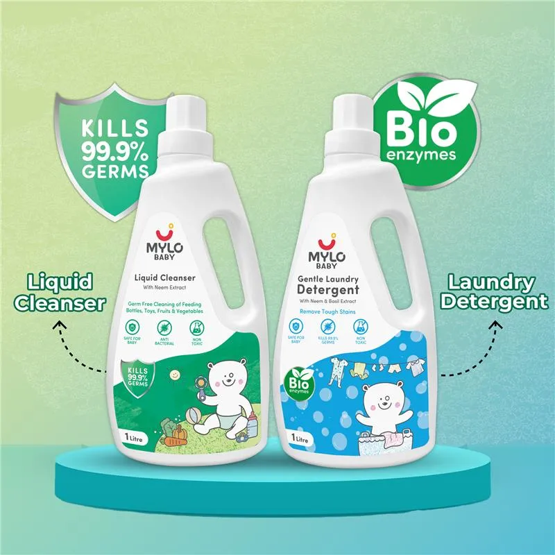 Liquid detergent + Liquid Cleanser