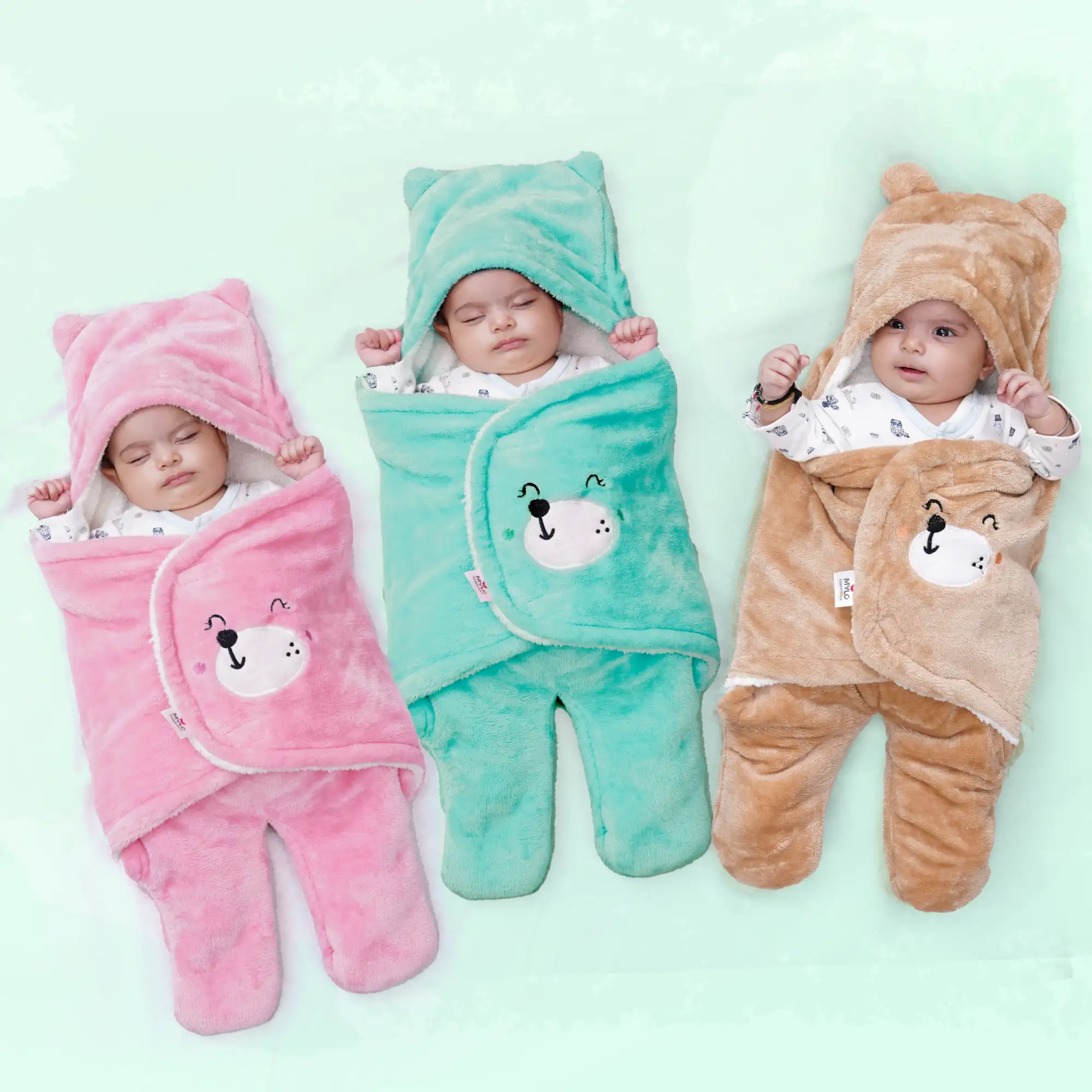 4-in-1 All Season Baby Swaddle-Wrapper For New Born Baby (0-6 months ...